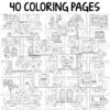 Technology Coloring Pages | 40 Printable Coloring Sheets - Erintegration