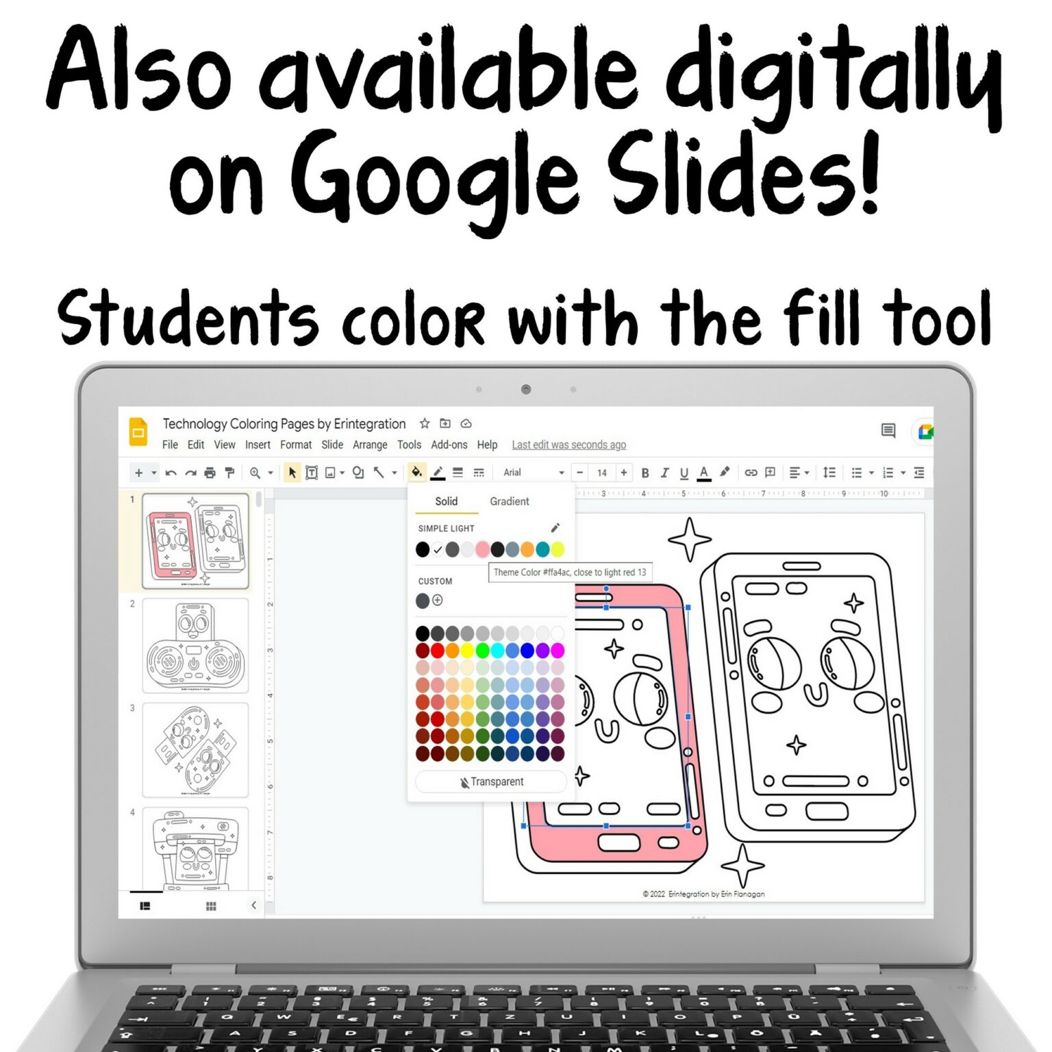 Technology Coloring Pages | 40 Printable Coloring Sheets - Erintegration