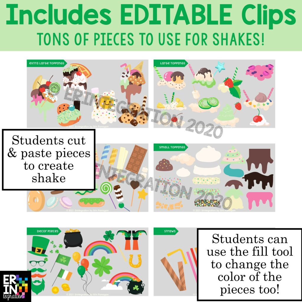 St. Patrick's Day Technology Design Activity - Create a Shake on Google ...