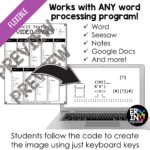 Coding Activities & Typing Practice ASCII Text Art Video Game Theme ...